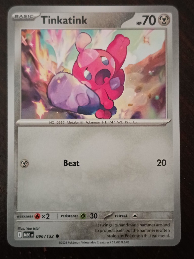 Tinkatink 096/132 Karta POKEMON TCG Mega evolution | Siedlce | Kup ...