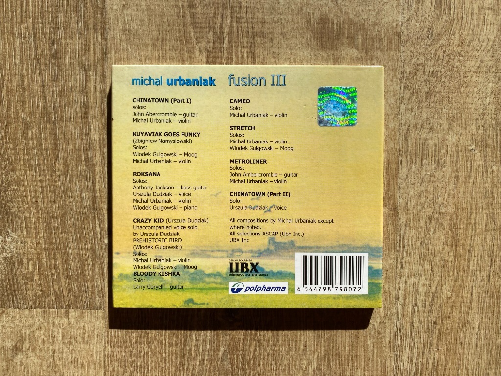 Michal Urbaniak - Fusion III CD | Oleśnica | Kup teraz na Allegro Lokalnie Michal Urbaniak - Fusion III CD | Oleśnica | Kup teraz na Allegro Lokalnie
