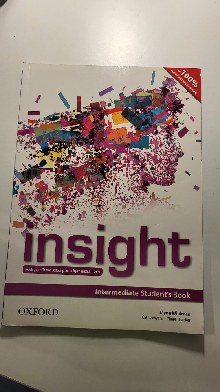 Insight Intermediate Student's Book - rozszerzenie | Chełmiec | Kup ...