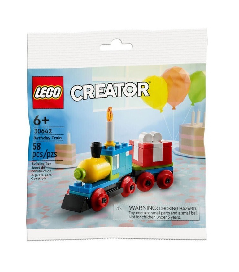 LEGO Creator Minifigure Polybag - Birthday Train #30642 | Milicz | Kup ...