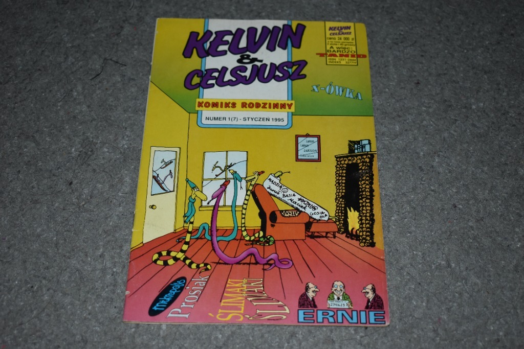 Kelvin & Celsjusz nr 7 Komiks rodzinny magazyn komiksowy Pol-Nordica ...
