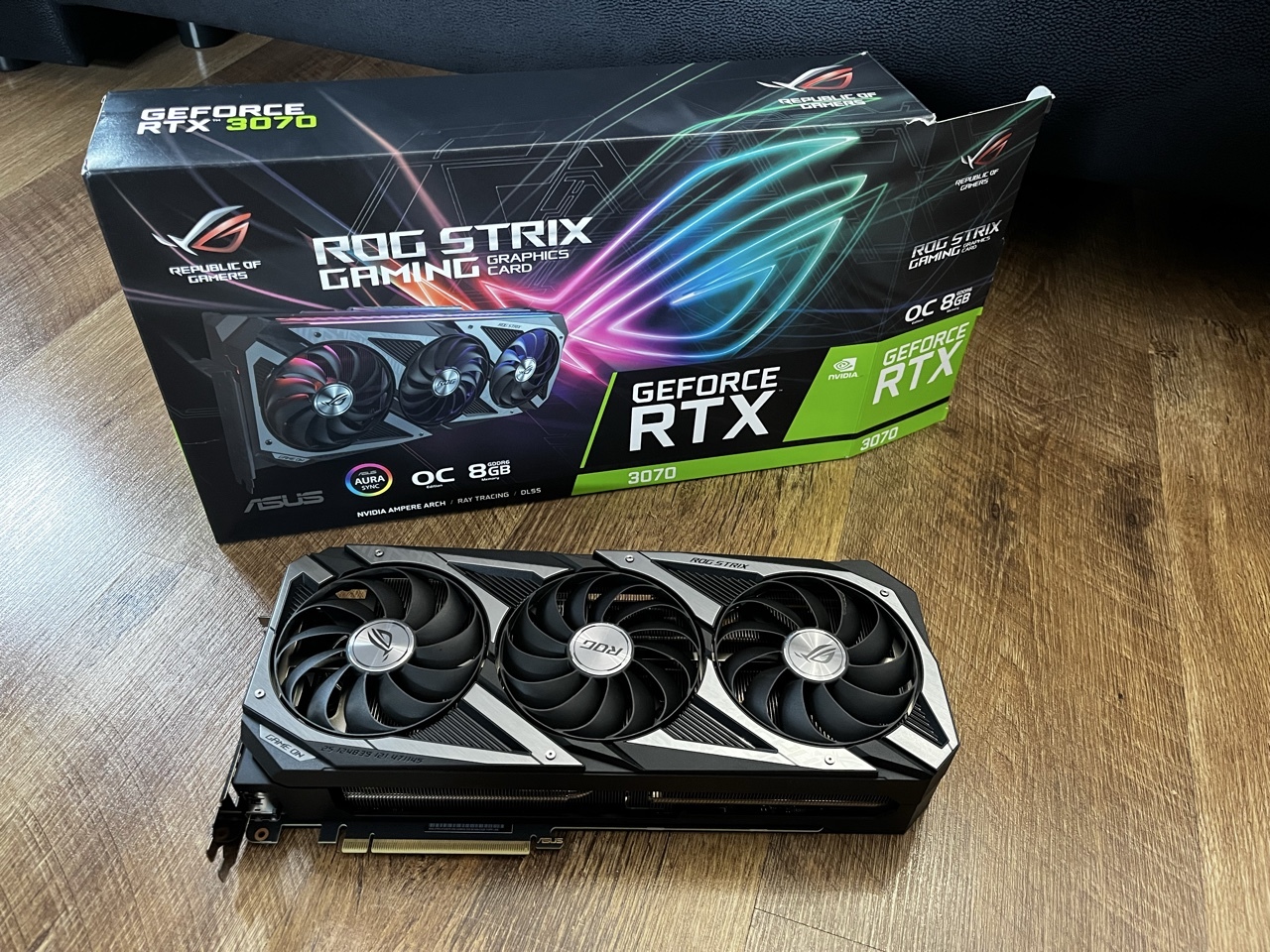 Karta Graficzna Asus ROG RTX 3070 GAMING STRIX OC 8GB | Złotów | Kup ...