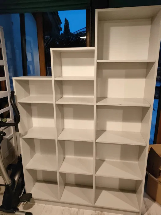 Regał pod sufit skosy Ikea Billy jasny szary 202 | Bielkówko | Kup ...