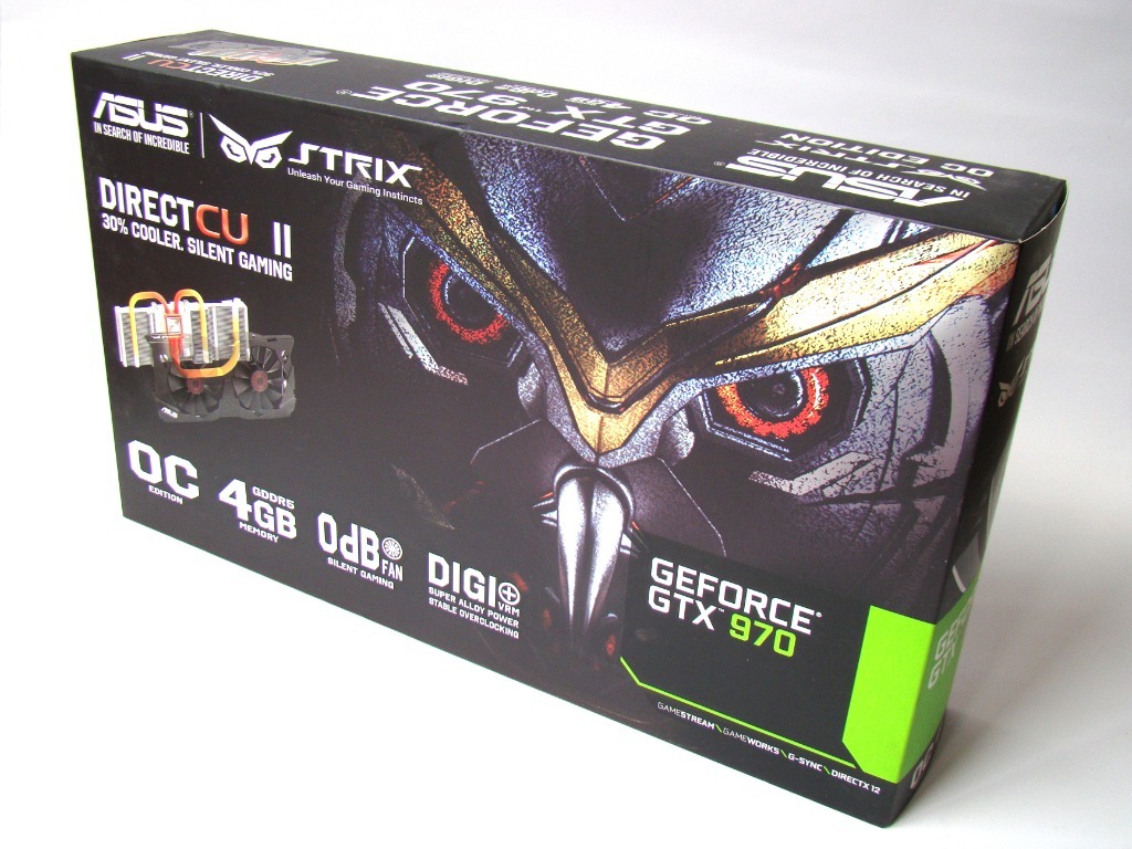 Karta graficzna Asus GTX 970 Strix DirectCu II OC 4GB | Warszawa | Kup ...