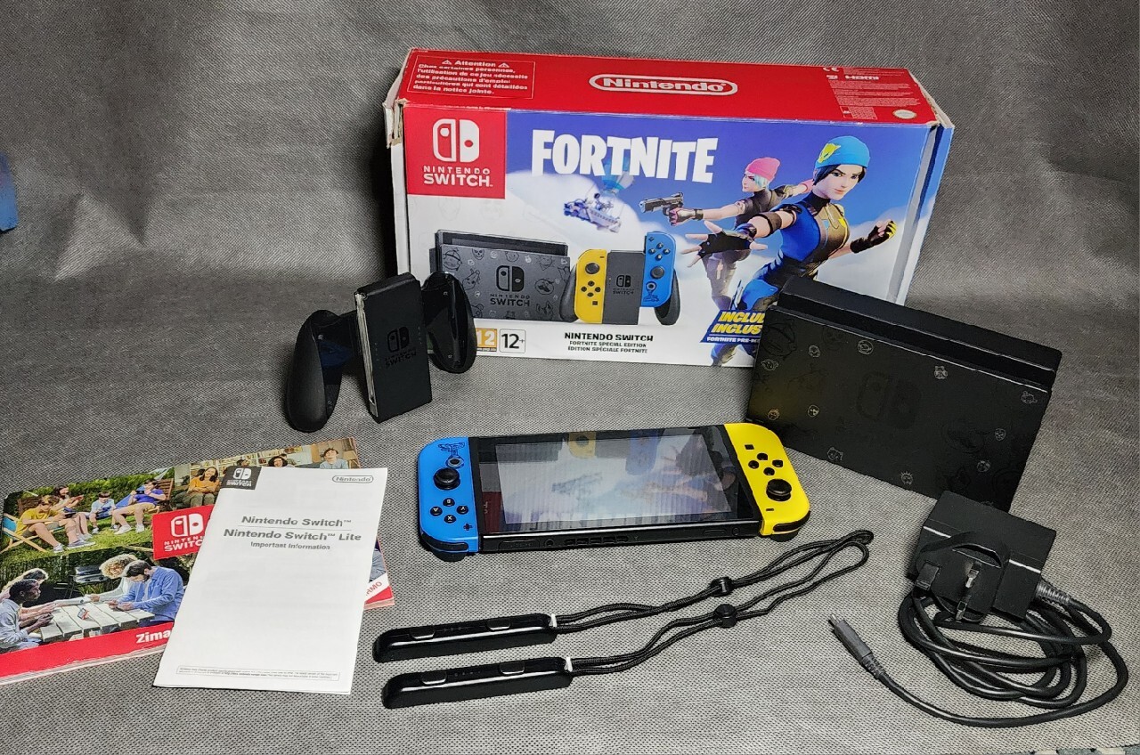 Nintendo Switch Fortnite Edition KoD WyKoRzYStANY | Oława | Kup teraz ...