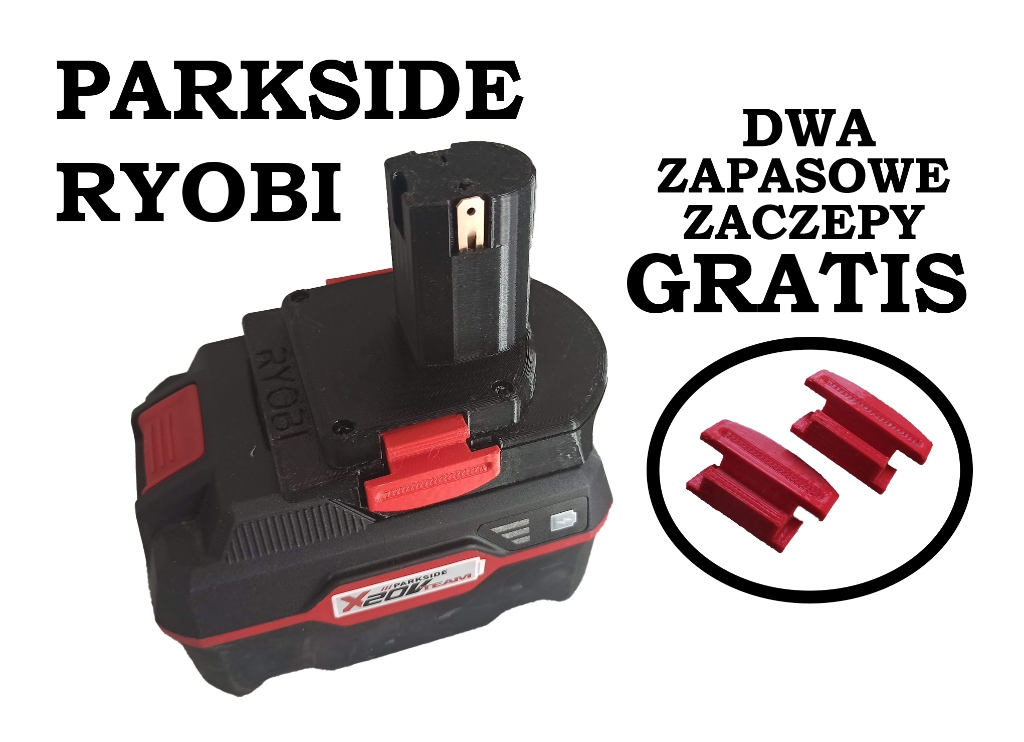 Adapter Baterii Ryobi - Niska cena na Allegro.pl