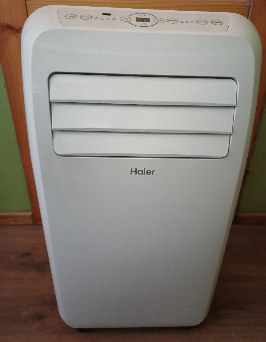 KLIMATYZATOR PRZENOŚNY HAIER 3 5 kW R290 GRZANIE CHŁODZENIE AM12AA1GAA ...