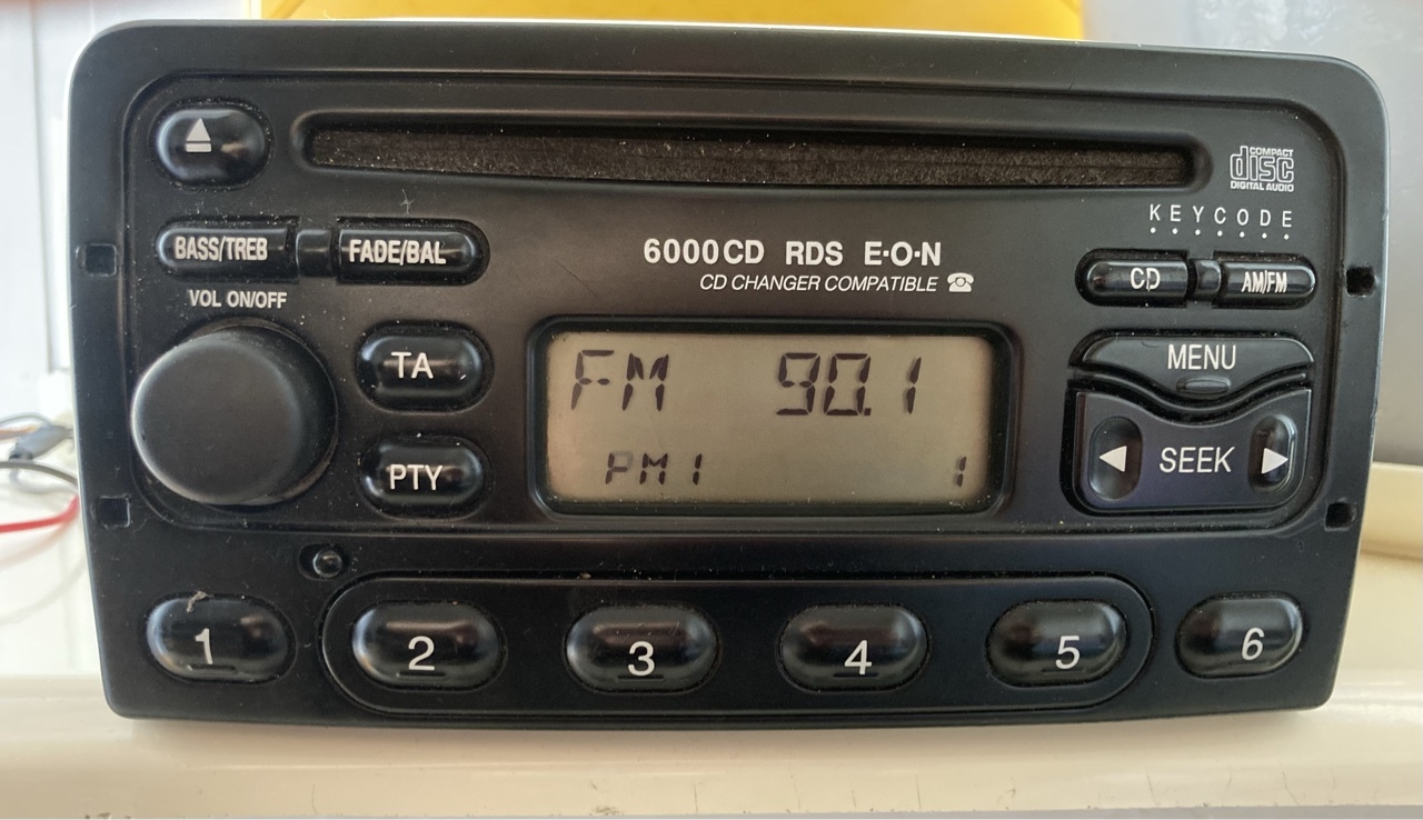 Radiootwarzacz CD Ford Focus 6000CD RDS | Kosów | Kup teraz na Allegro ...