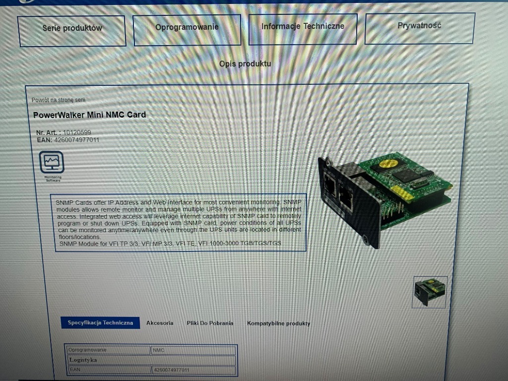 Karta Mini NMC SKU: 10120599 Bluewalker | Borzęcin Duży | Kup teraz na ...