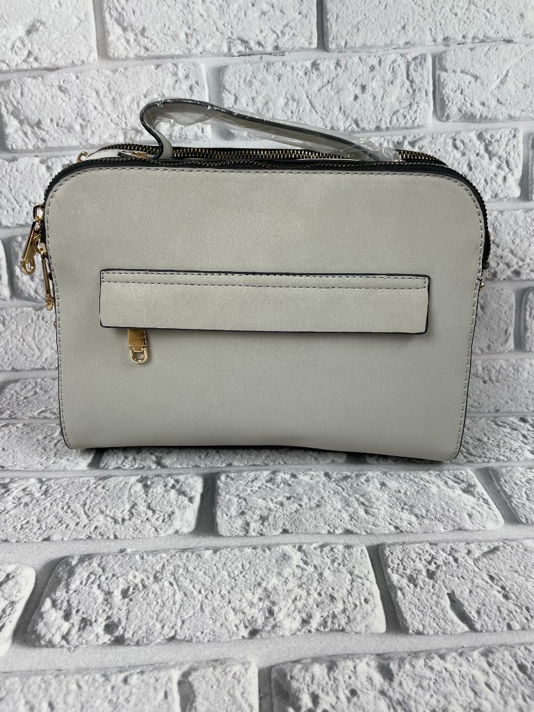 Szara torebka z paskiem na ramię | Warszawa | Kup teraz na Allegro Lokalnie