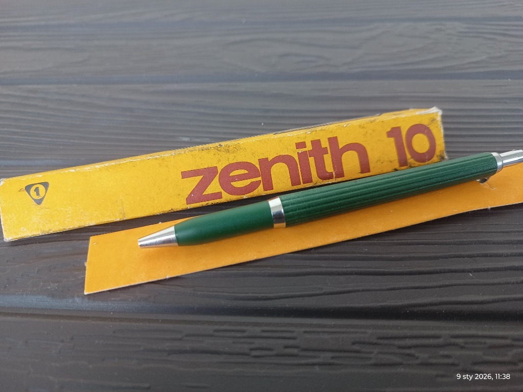 Dług pióro ZENITH 10 Częstochowskie Zakłady PRL jak NOWE 1979r ...