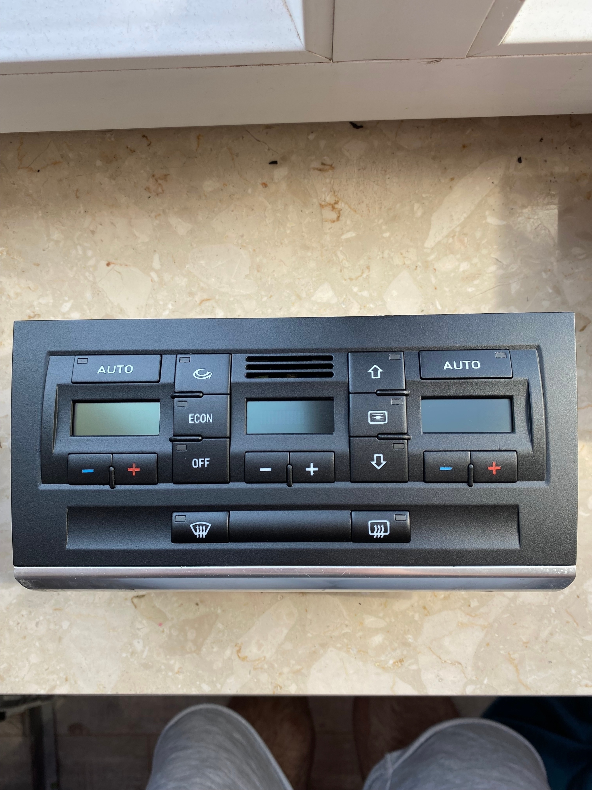 Panel klimatyzacji audi a4 b6 b7 klima climatronik | Białogard | Kup ...