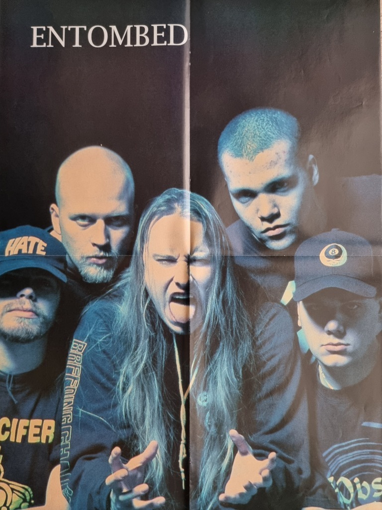 UNIKAT Plakat ENTOMBED z 1997 r Format A2 NOWY | Tarnów | Kup teraz na ...