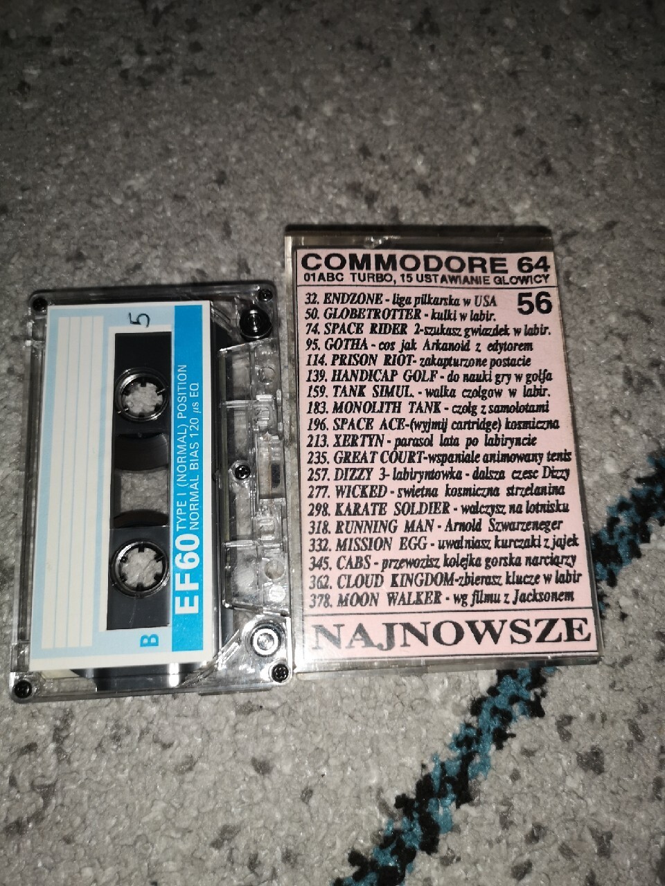 kaseta, kasety Commodore 64 | BYTOM | Kup teraz na Allegro Lokalnie