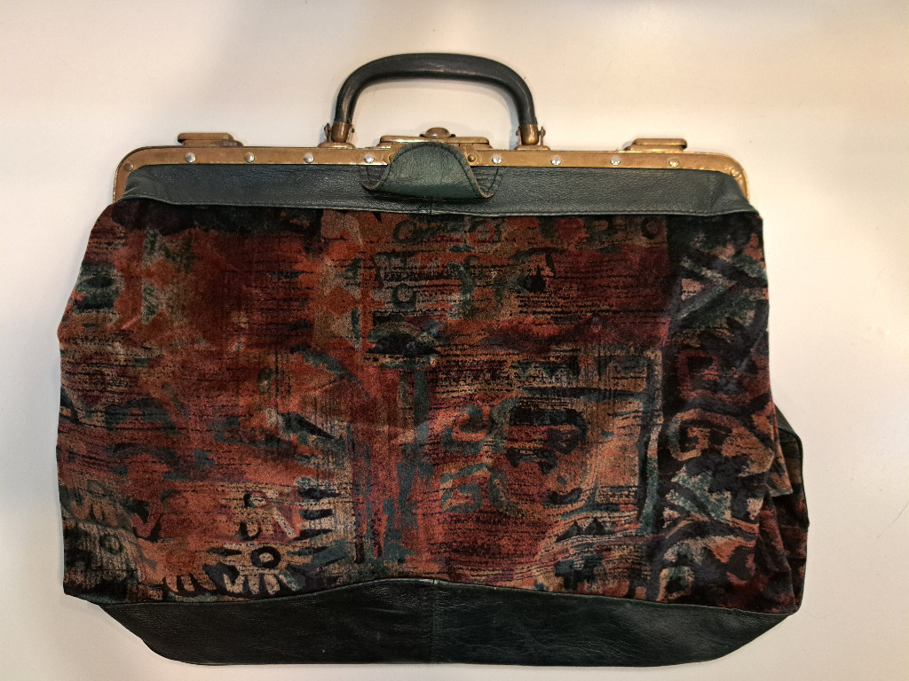 Stara torba pod neseser stylizowany podręczna torba zabytkowa | Poznań | Kup teraz na Allegro ...