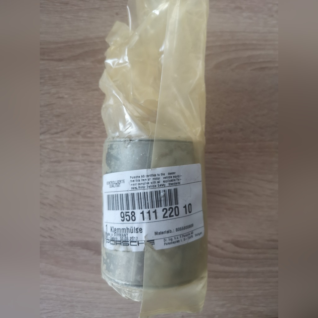 PORSCHE ŁĄCZNIK RURY WYDECHOWEJ 95811122010 | Gdańsk | Kup teraz na ...