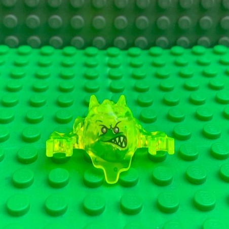 Lego 19861pb01 maska duch Ninjago Trans Neon Green | Sosnowiec | Kup ...