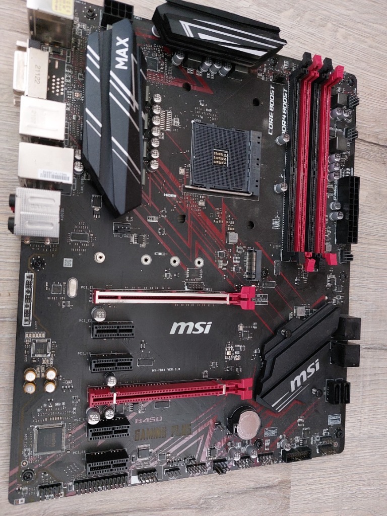 MSI AMD B450 Gaming Plus Max | Warszawa | Licytacja na Allegro Lokalnie