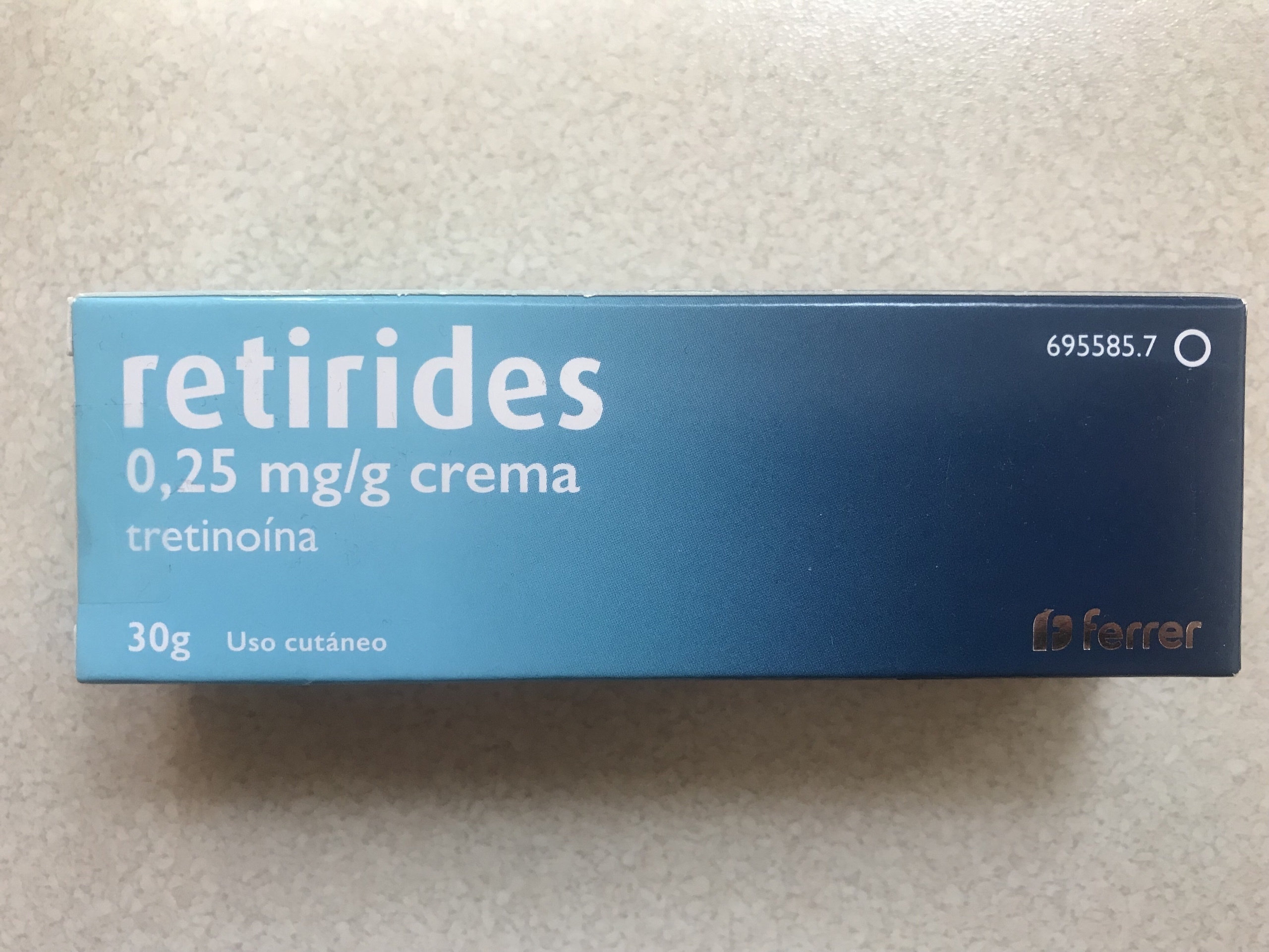 Retrides 0.025% tretinoina tret tretynoina | Łódź | Kup teraz na ...