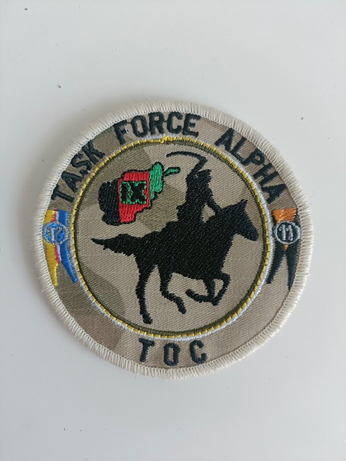Naszywka Task Force Alpha Afganistan TOC | Badowo-Dańki | Kup teraz na ...