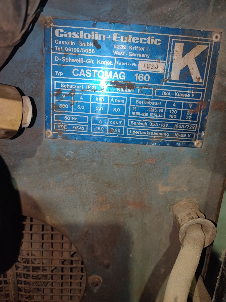 Spawarka MigMag Migomat Castolin+Eutectic Germany | Debrzno | Kup teraz ...