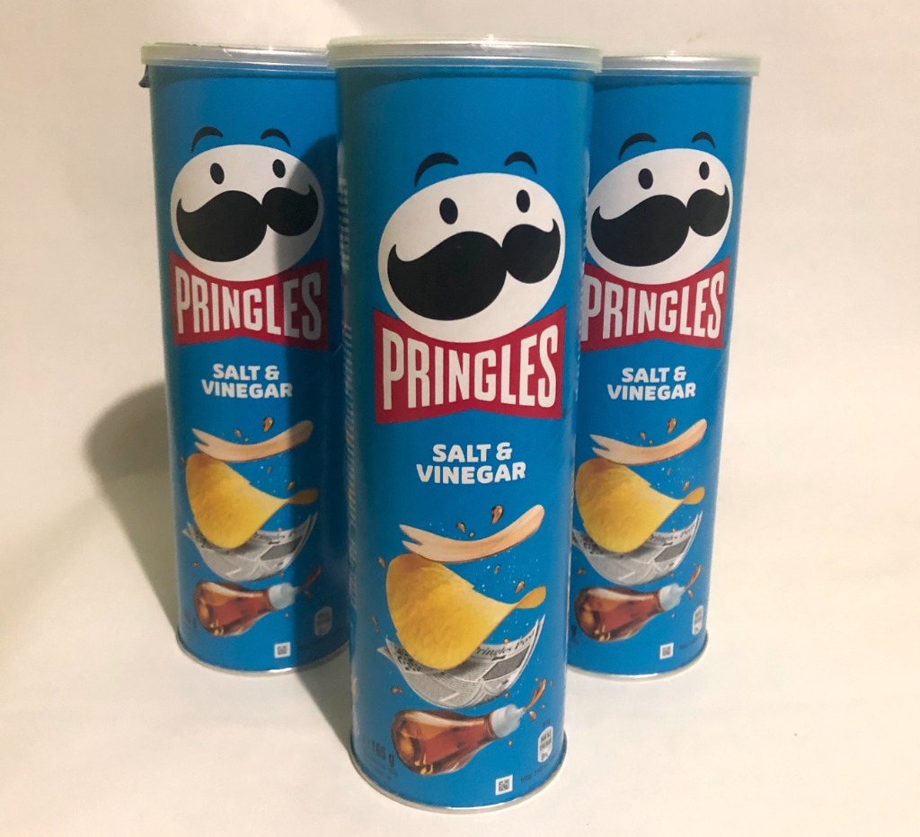 Chipsy Pringles Salt & Vinegar 165g (1 szt.) | Czaplinek | Kup teraz na ...