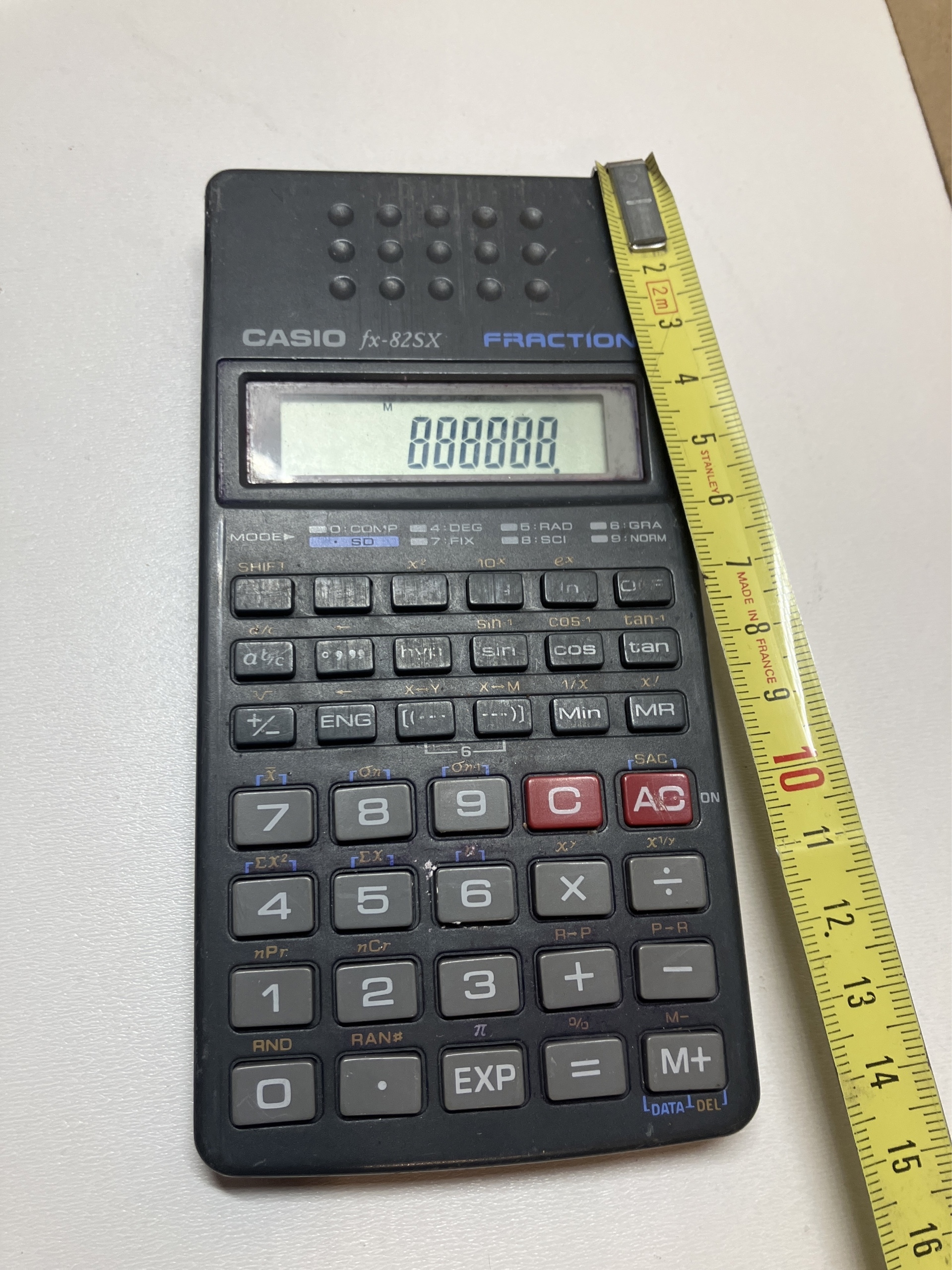 Kalkulator CASIO fx82SX fraction stary naukowy | Kujawy | Kup teraz na ...