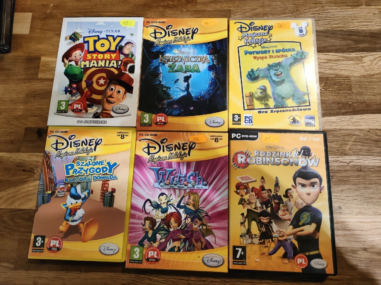 Gry na PC Disney! 6 gier na komputery! Dla Dzieci! | Poznań | Kup teraz ...
