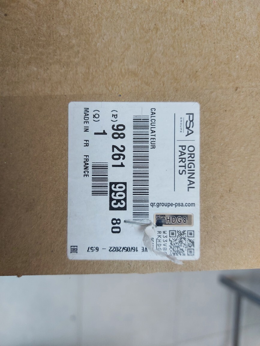 Sterownik skrzyni Citroen Peugeot 9805164380 | Tokary Pierwsze | Kup ...
