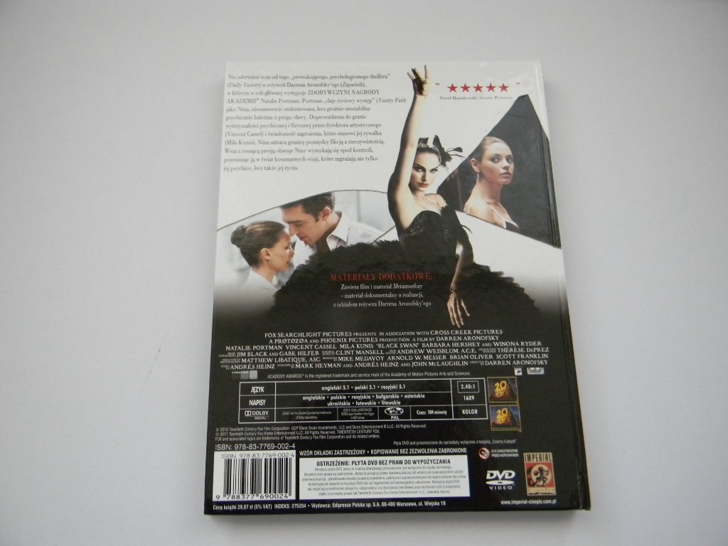 Film Czarny Łabędź - Niska cena na Allegro.pl