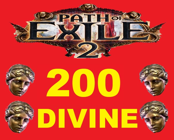 POE2 DIVINE ORBY 200 SZTUK DIVINE ORBS ORBÓW DIVY PATH OF EXILE 2 POE ...