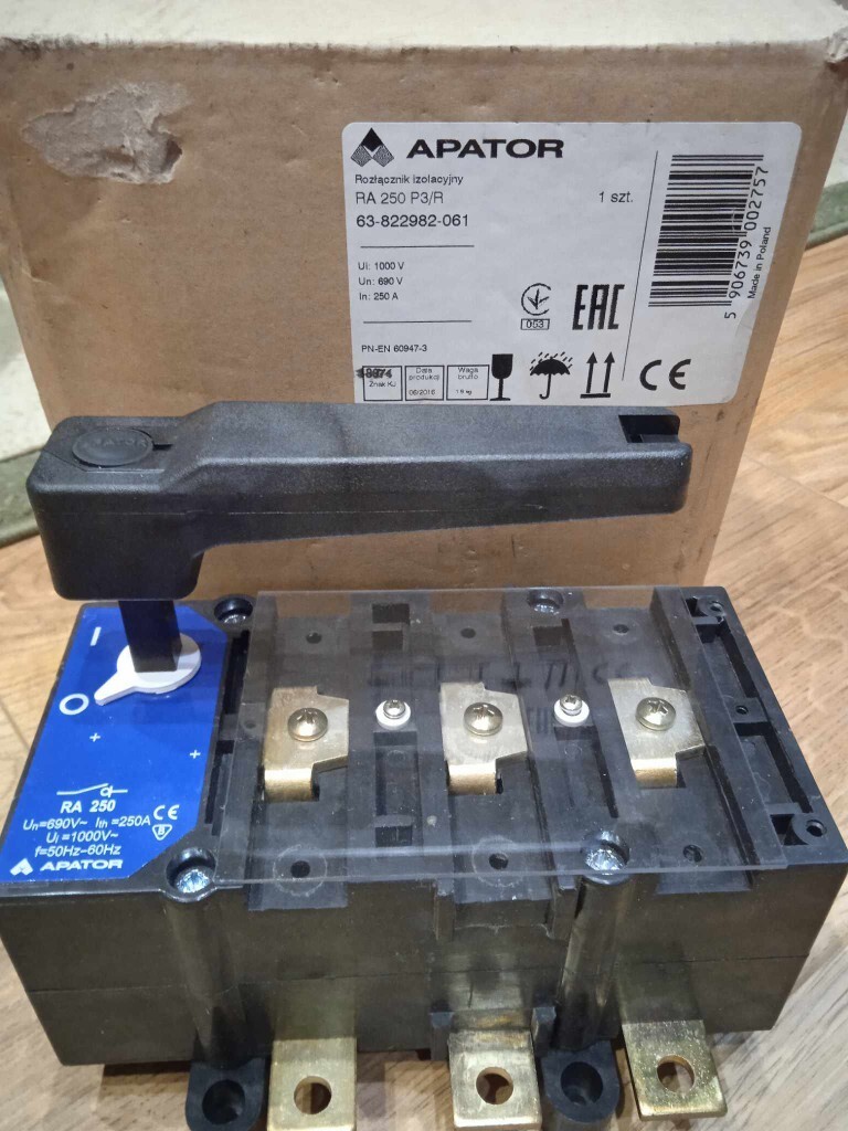 Rozłącznik izolacyjny R250 APATOR P3 R | Lubartów | Kup teraz na ...
