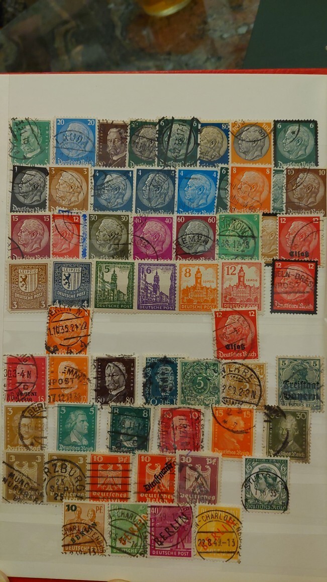 Znaczki klaser Niemcy - lata 20/III Rzesza/DDR,RFN | Kędzierzyn-Koźle ...