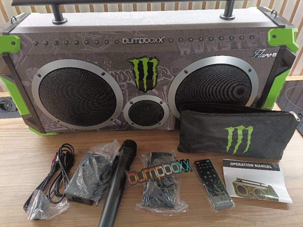 Boombox Bumpboxx Flare 8 Flare8 Monster Energy | Białystok | Kup teraz ...