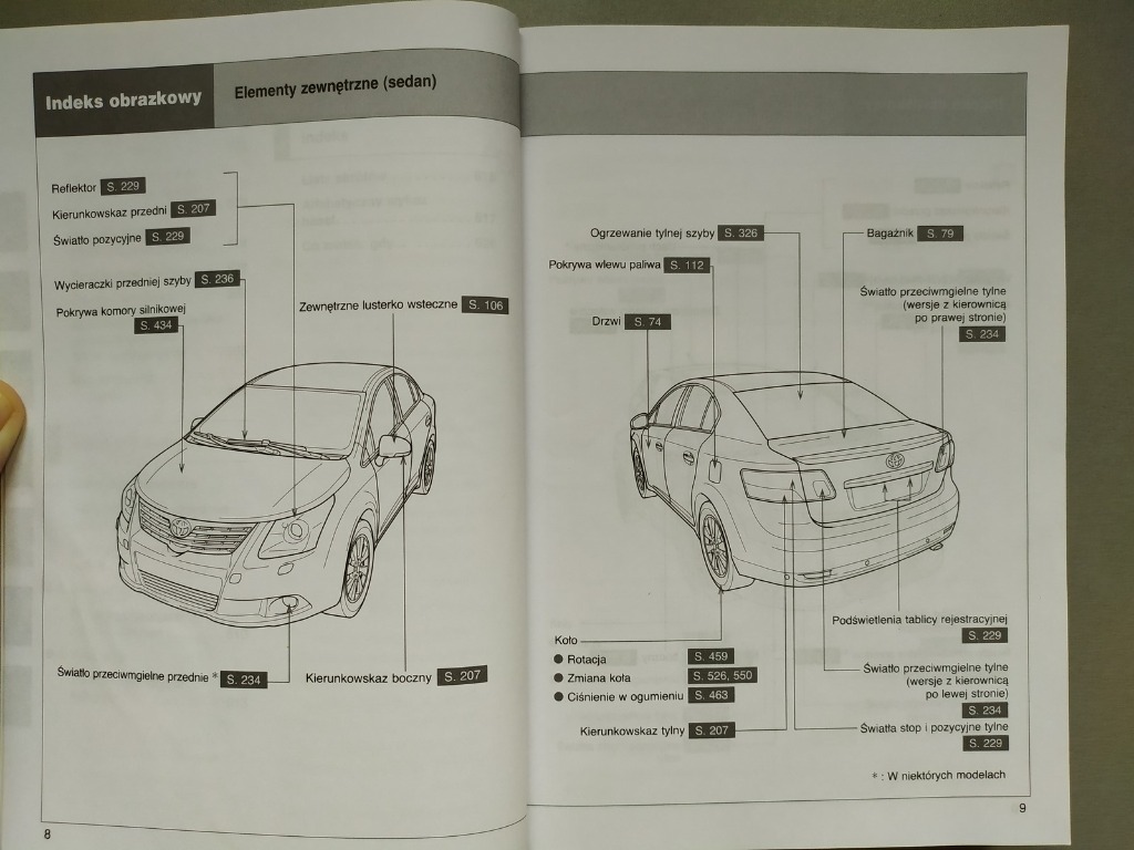 Instrukcja Toyota AVENSIS T27 + nawigacji + etui | Turek | Licytacja na ...