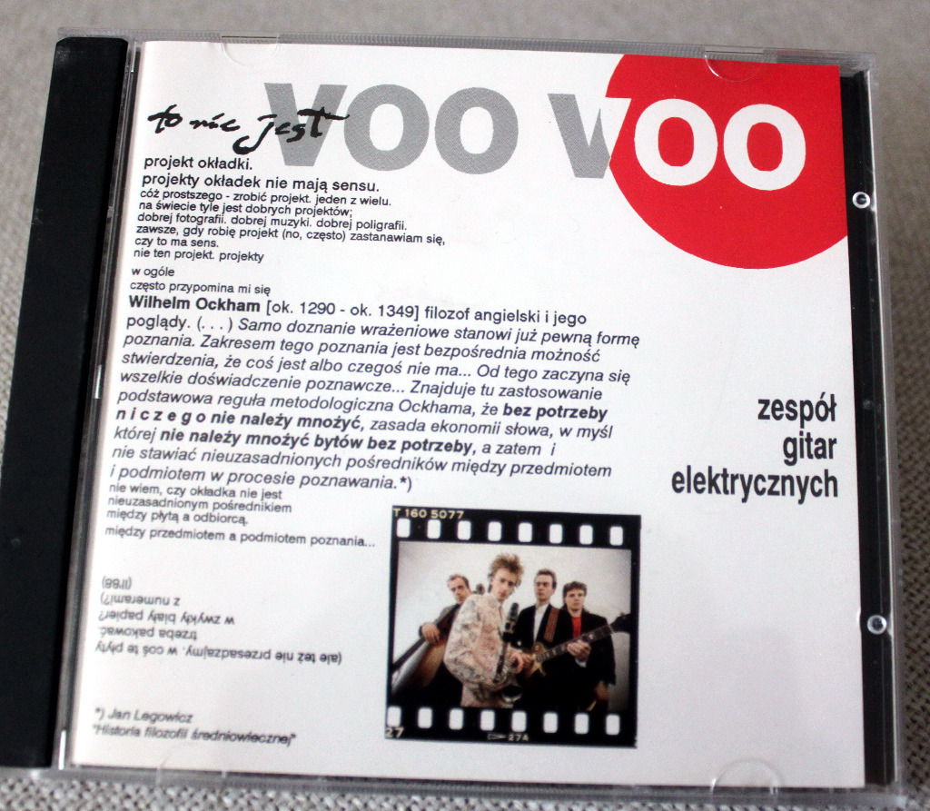 VOO VOO CD Zespół Gitar Elektrycznych DIGITON | Kraków | Kup teraz na ...