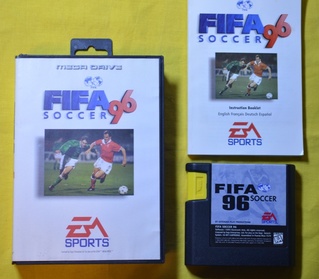 FIFA 96 BOX SEGA MEGA DRIVE | Słupsk | Ogłoszenie na Allegro Lokalnie