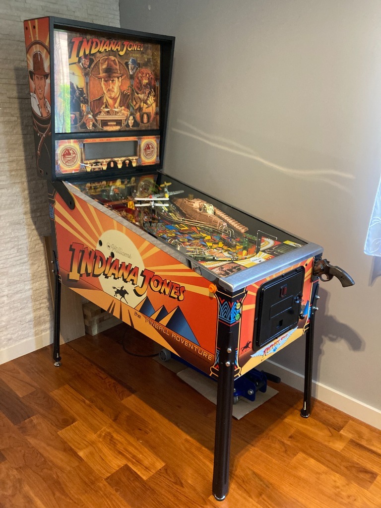Flipper fliper pinball Indiana Jones | Różyny | Kup teraz na Allegro ...