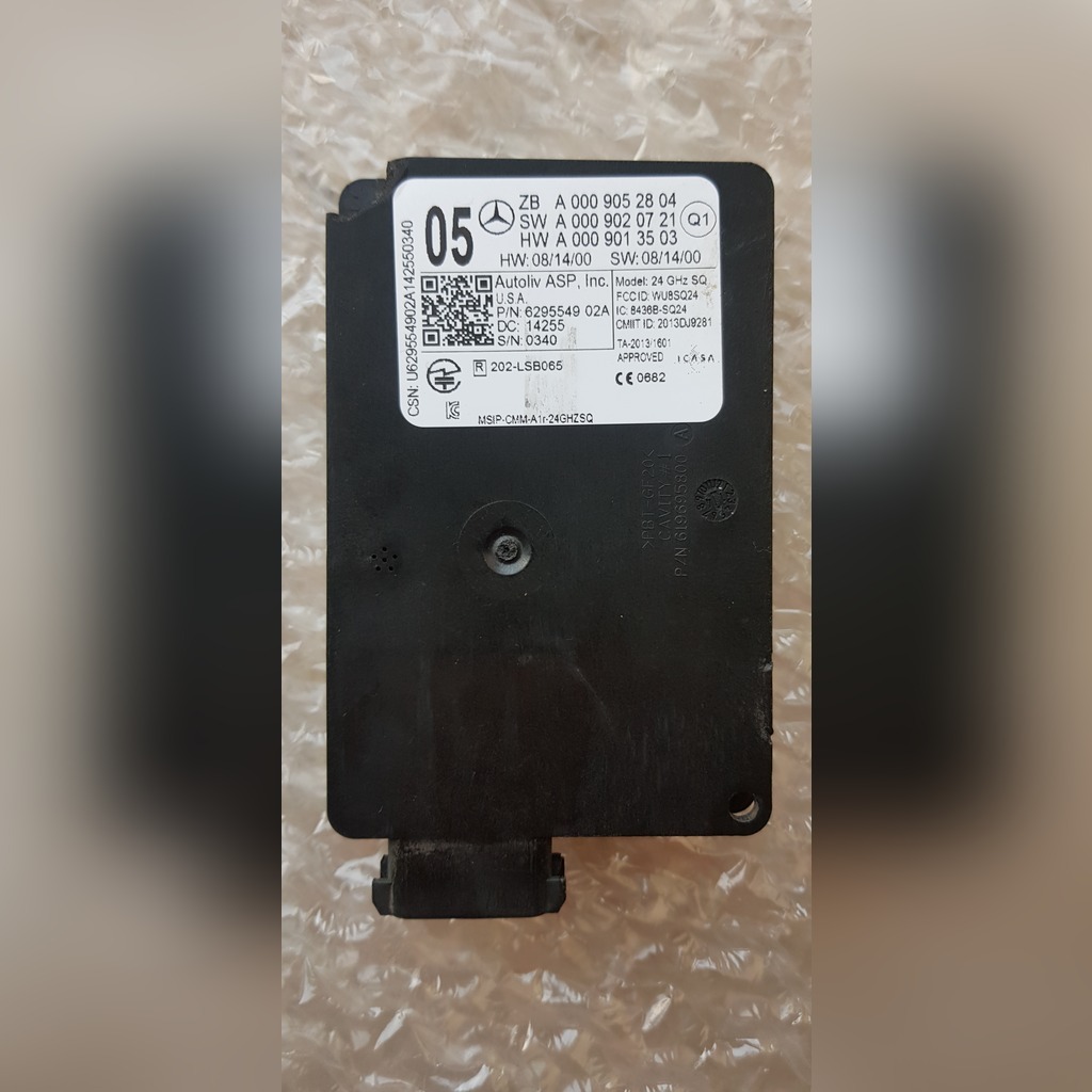 MERCEDES MODUŁ RADAR SENSOR A0009052804 | Warszawa | Kup teraz na ...