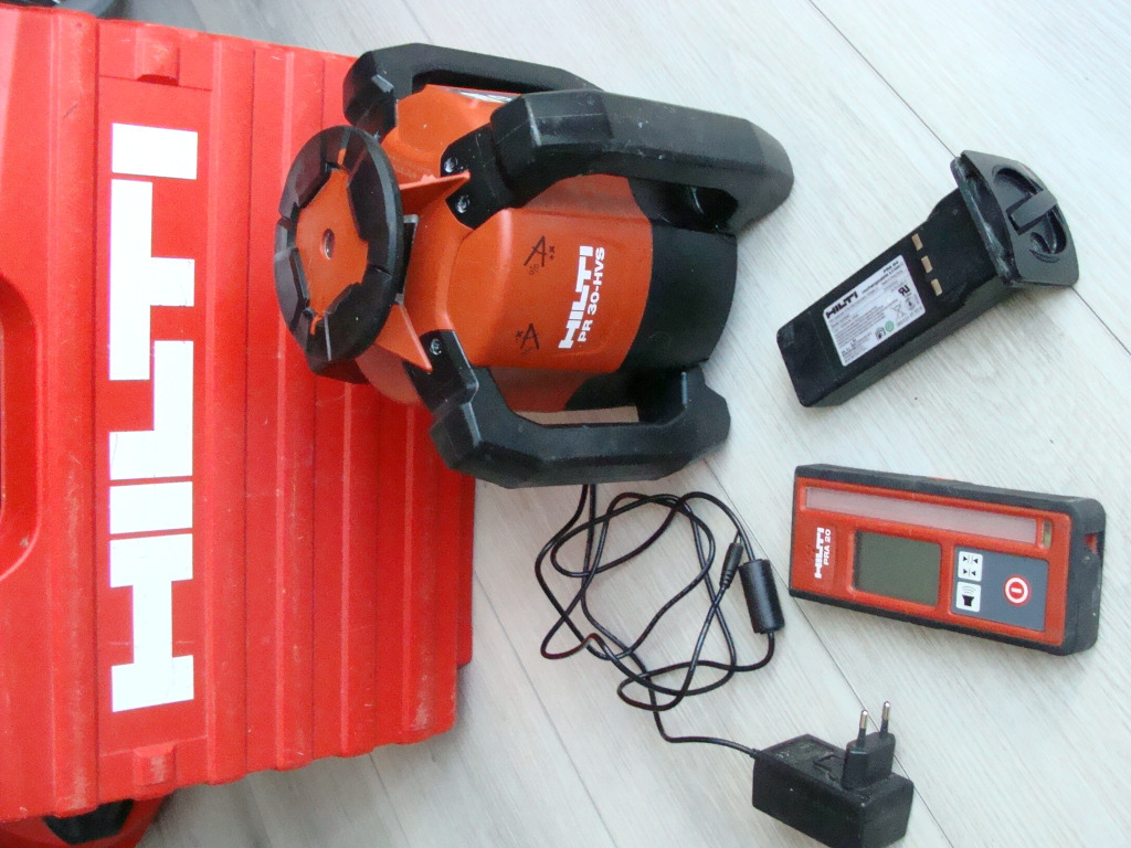 HILTI PR 30 HVS czerwony LASER NIWELATOR ZEWNĄTRZ | DANIEC | Kup teraz ...