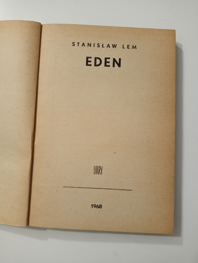Lem "Eden" wydanie II 1968 | Szczecin | Kup teraz na Allegro Lokalnie