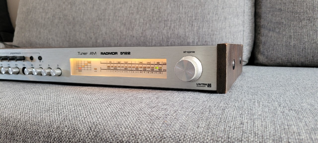 Radmor 5122 tuner unitra AM PRL antyk wieży radio | Białystok | Kup ...