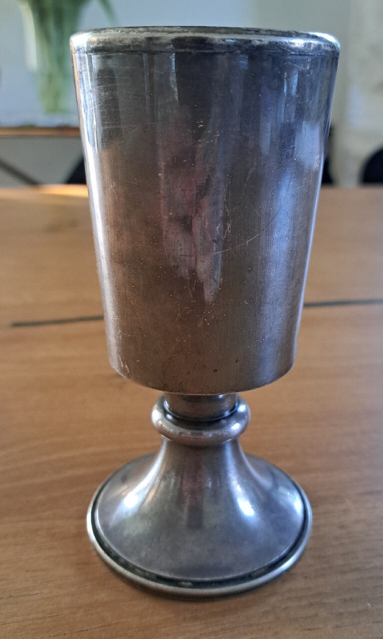 Kielich Wiedeń XVIII w Sygny Plater srebrzony | Tarnowskie Góry | Kup teraz na Allegro Lokalnie