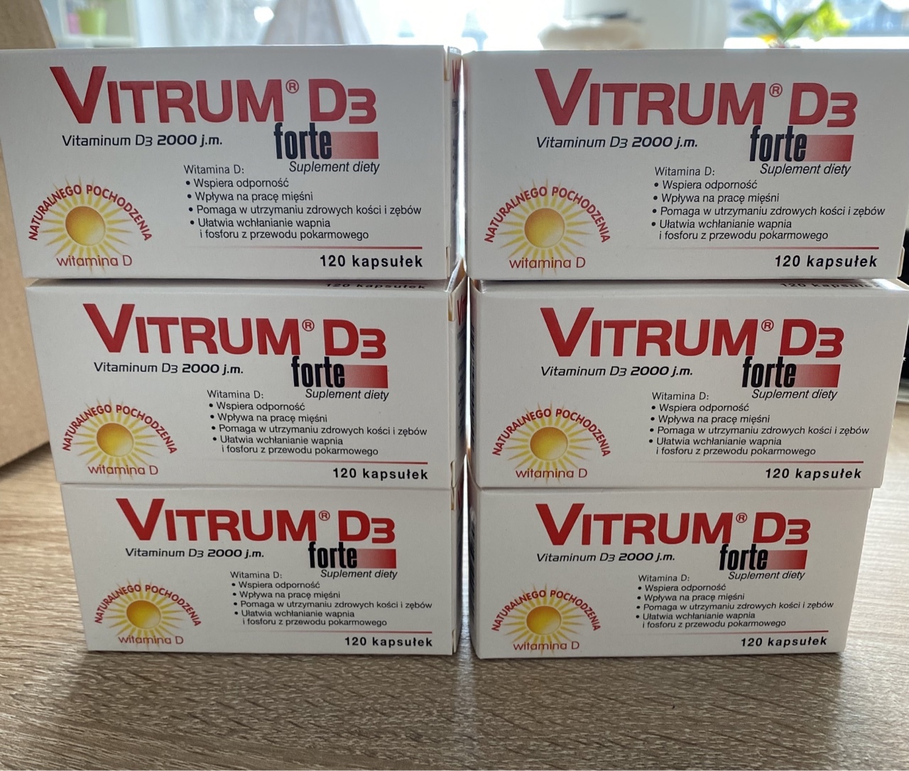 Vitrum D3 forte 6x120kapsułek | Radom | Kup teraz na Allegro Lokalnie