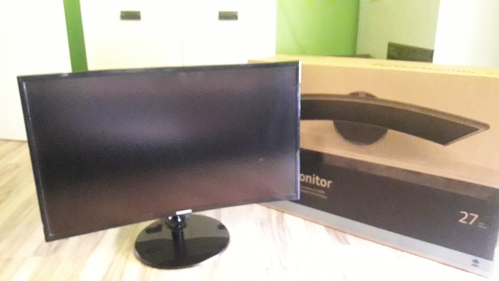 Monitor Samsung 27" zakrzywiony C27F390 FullHD 1920x1080 LED VA HDMI ...