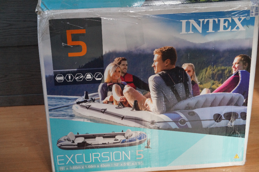 Ponton Intex Excursion 3 - Niska cena na Allegro.pl