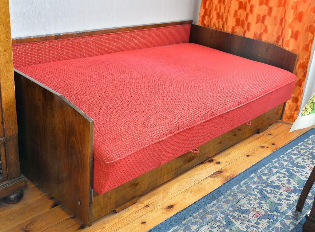 Stary drewniany tapczan lata 70te | Ostrów Wielkopolski | Ogłoszenie na ...