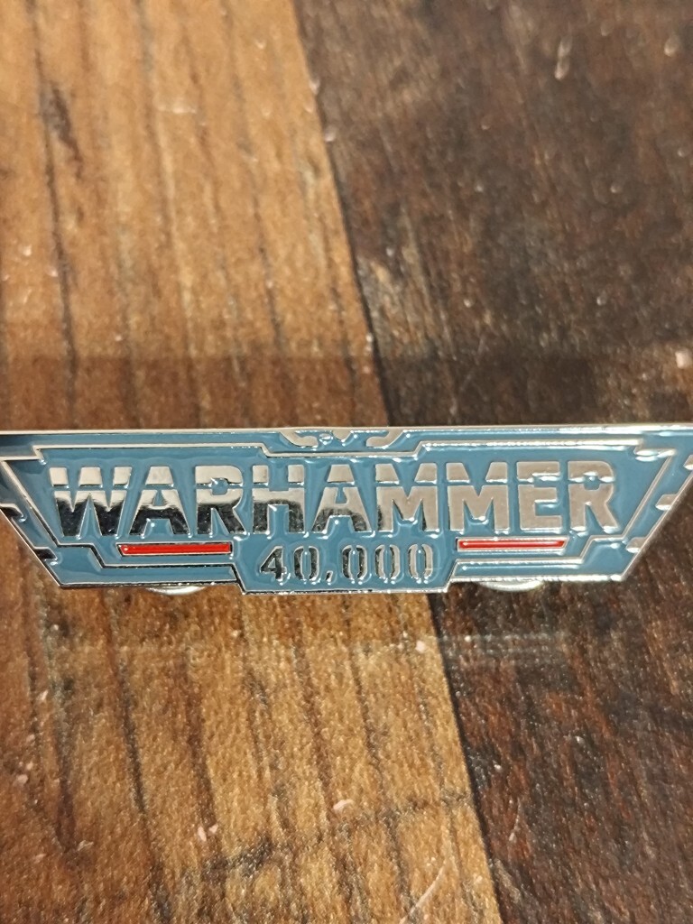 Warhammer 40K pin przypinka broszka Metalowa | Szczecin | Kup teraz na ...
