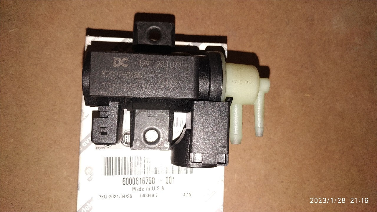 Elektrozawór sterowania turbosprężarki 6000616750 | Ełk | Kup teraz na ...