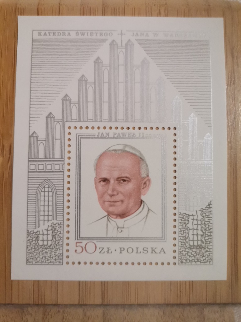 Znaczek pocztowy Jan Paweł II | Warszawa | Kup teraz na Allegro Lokalnie